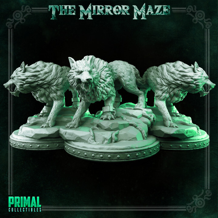 DnD Elves Mirror Maze Pack Mini 32mm Scale TTRPG | eBay UK