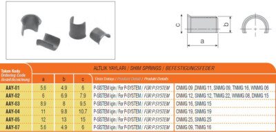 AKKO Rohrstift Befestigungsfeder ( 10 Stk.) | eBay.de