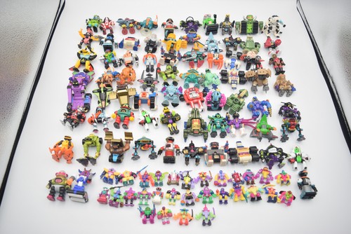 Huge 100 Zbots Figures Lot Micro Machines Mini Robots Lgti Morphbots Linkbots | eBay