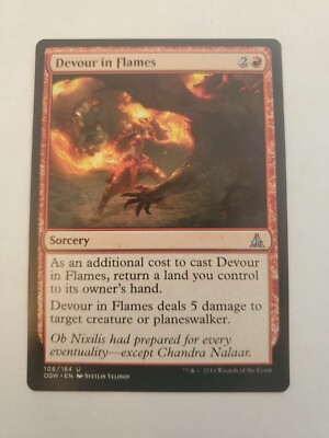 MTG Devour in Flames Oath of the Gatewatch 106/184 Regular Uncommon | eBay