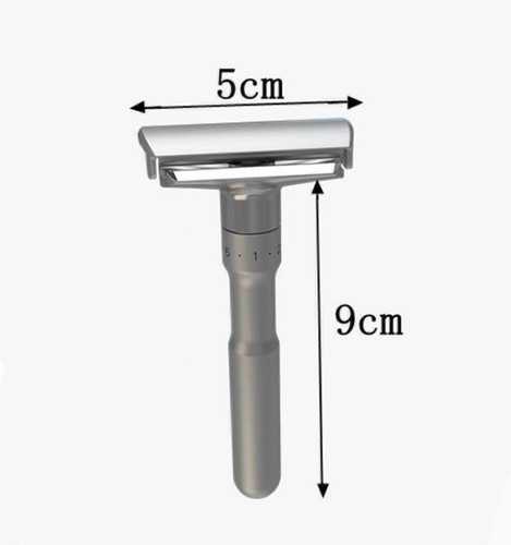 Men's Adjustable Double Edge Shaving Safety Razor Classic Shaver Mild ...