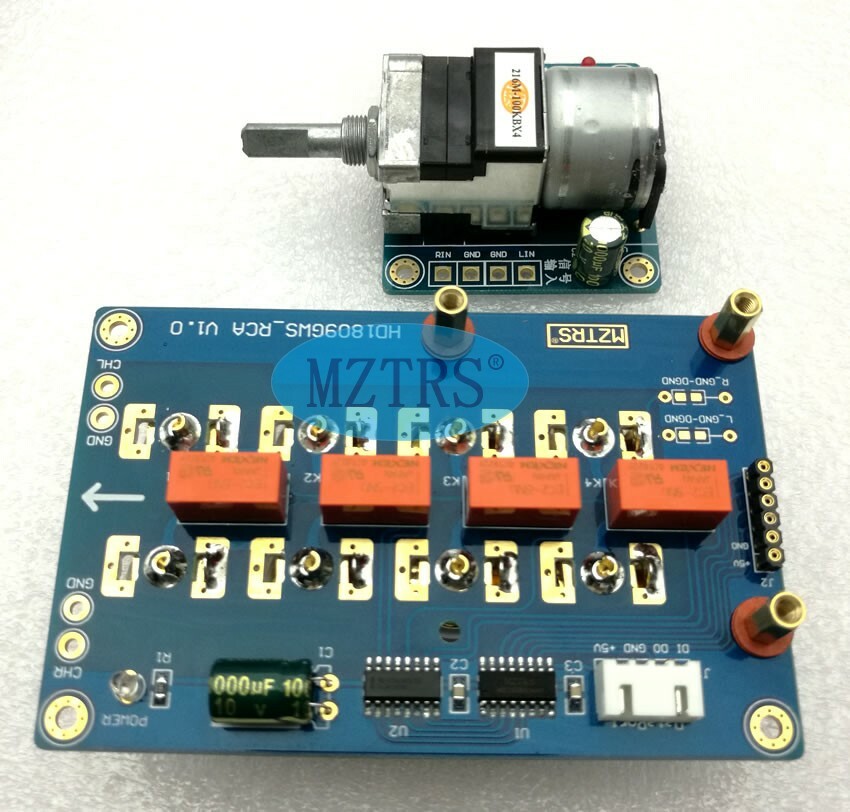 Hifi Remote Volume Control Board Alps Motor Potentiometer Goldmund ...