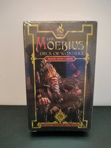 The Moebius Deck of Wonders TTRPG Magic Item Cards | eBay