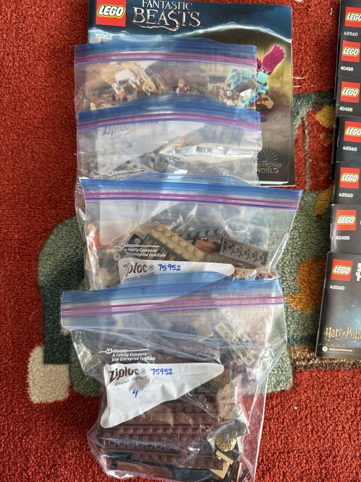 Lego Harry Potter Set #75952 Newts Case Of Magical Creatures Complete ...