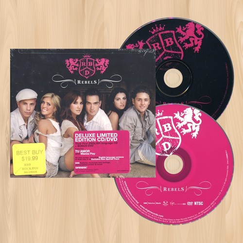 +BONUS DVD---- RBD Rebels DELUXE LIMITED EDITION CD Money Money TU AMOR ...