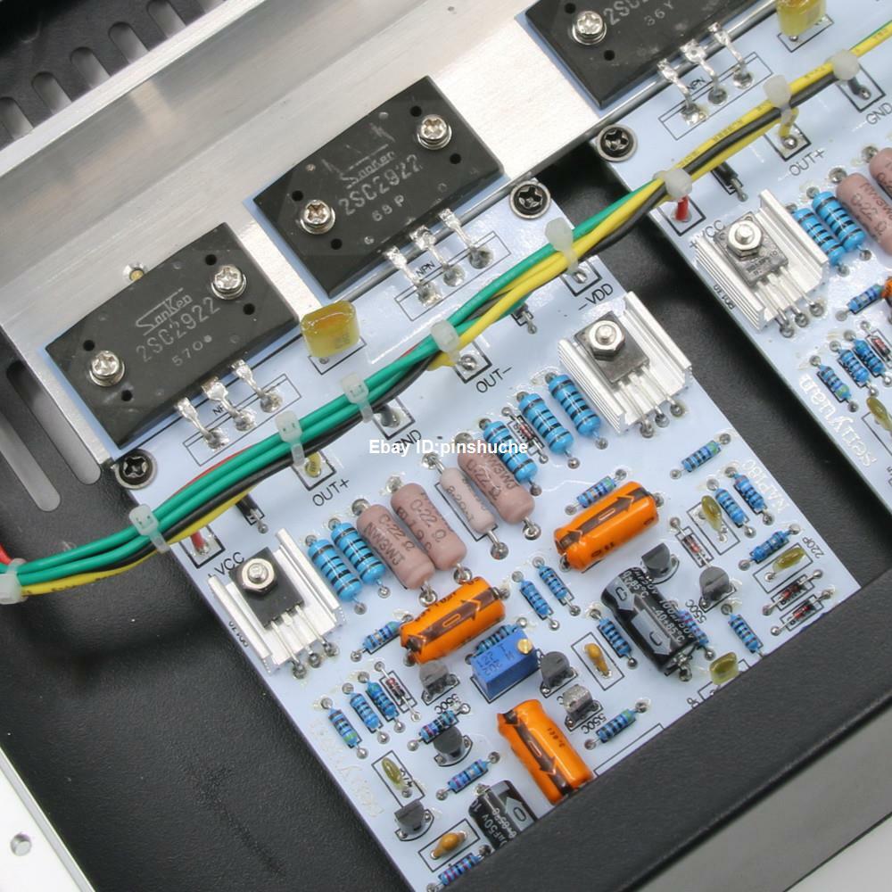 Finished Hifi NAP-140 2SC2922 Power Amp Home Desktop Audio Amplifier ...