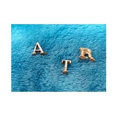 Small Metal Letters (25170) | eBay