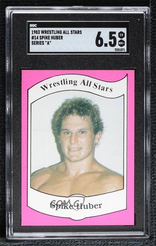 1983 Wrestling All-Stars Series A - Spike Huber #14 for sale online | eBay