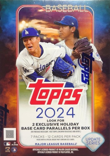 2024 Topps Baseball Update Series - Value Box Top Baseball Update Value ...