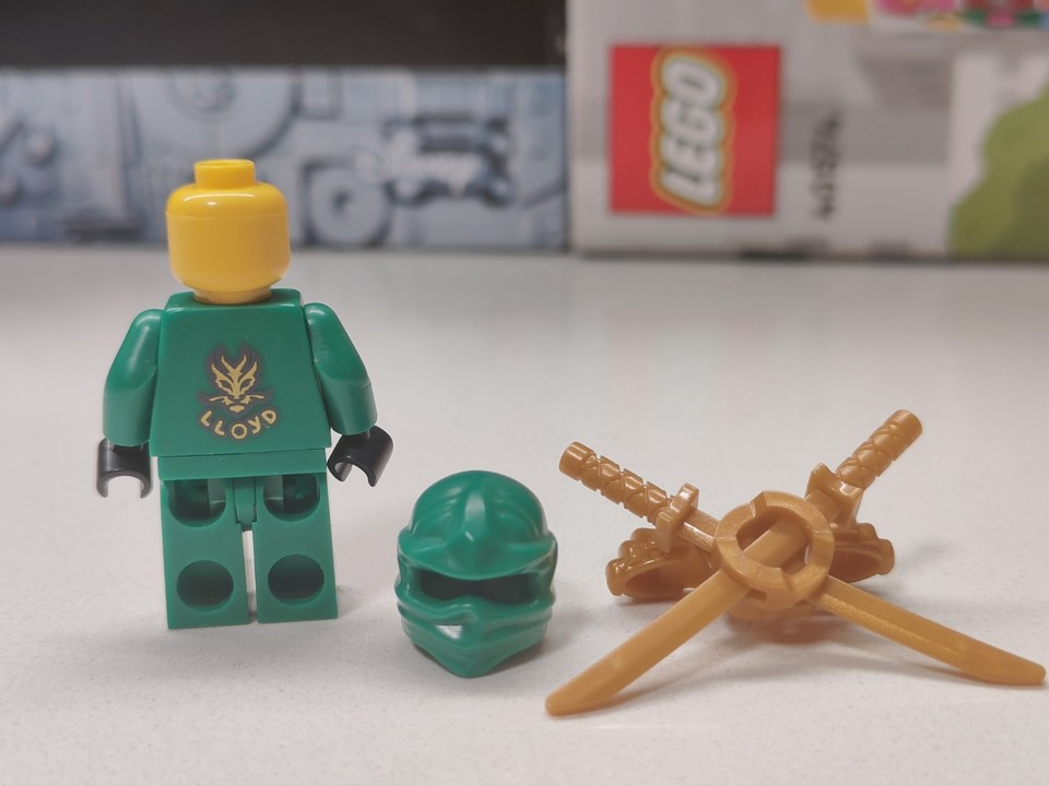NEW Ninjago Lloyd DX Custom Lego Minifigure 5004076 Green Dragon ...