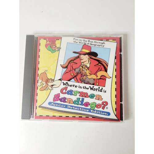 Where in the World is Carmen Sandiego? Junior Detective Edition – PC CD ...