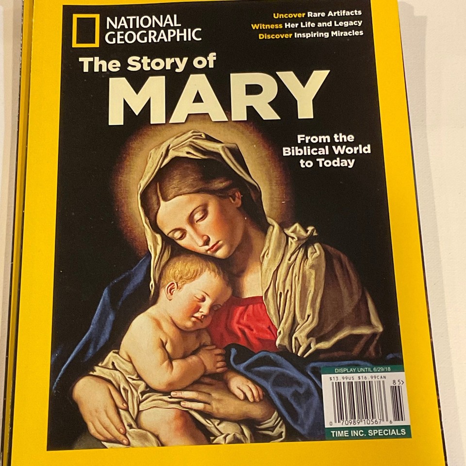 National Geographic 50 influential figures Bible Mary Angels Saints ...