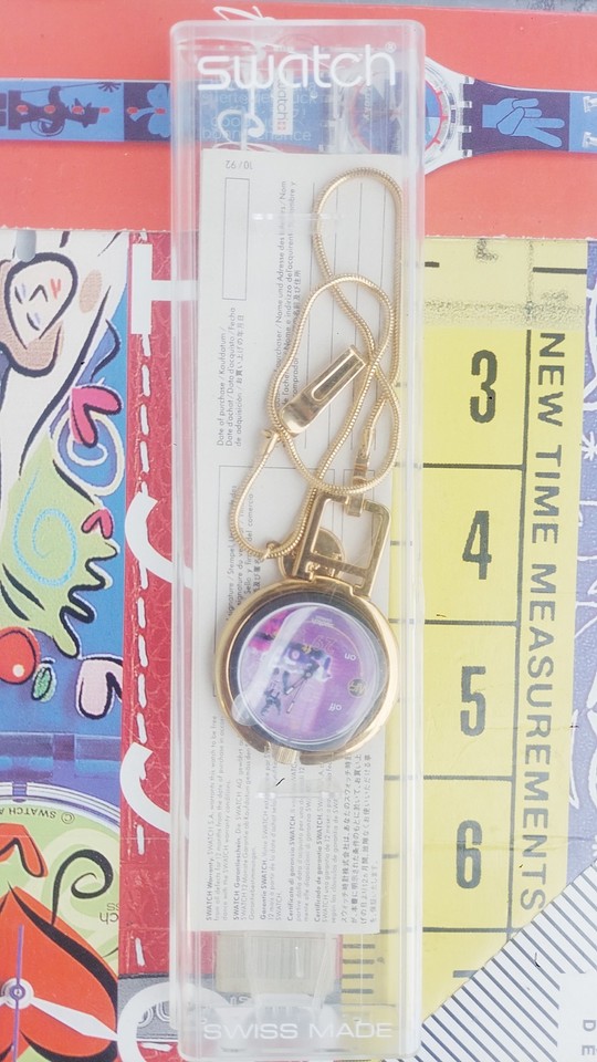 Vintage Swatch Pocket Watch Bob Beamon PUZ100 1996 Olympic Specials ...