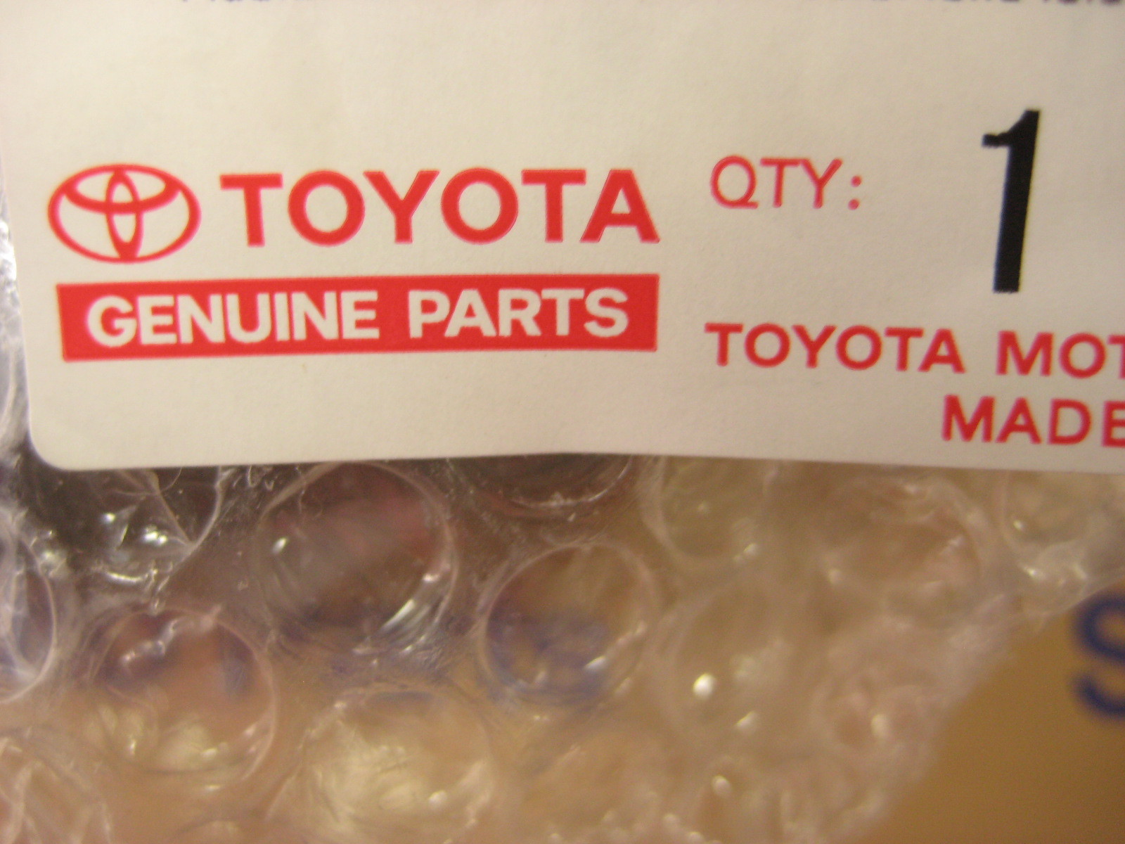 Toyota Truck Car Van Brake or Clutch Pedal Pad Factory Genuine Factory ...