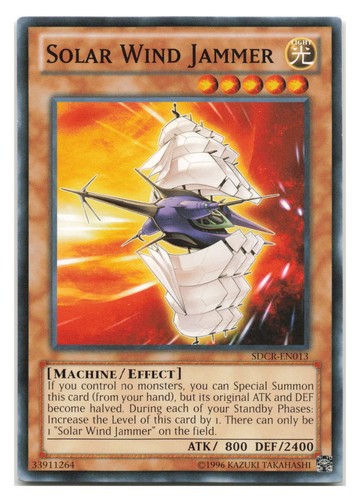 Solar Wind Jammer #SDCR-EN013 Structure Deck: Cyber Dragon Revolution ...