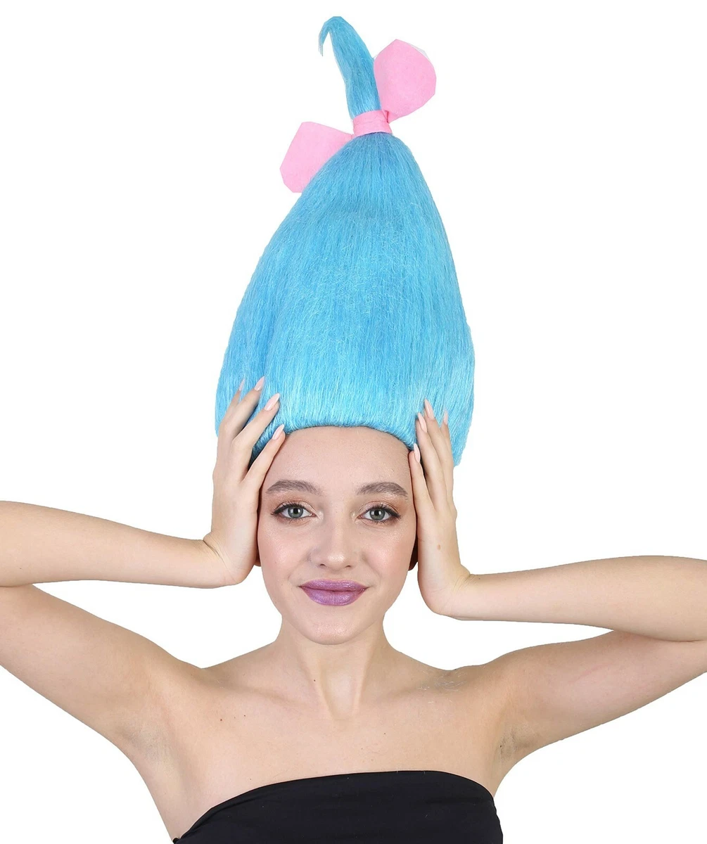 HPO| Unisex Troll Wig Collection Multiple Color Options