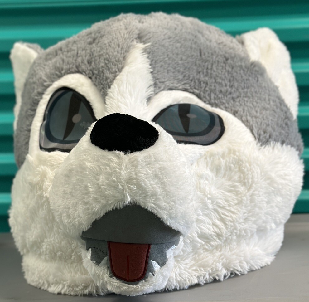 Big Wolf Greeter Head Dan Dee Collectors Choice Plush… - Gem
