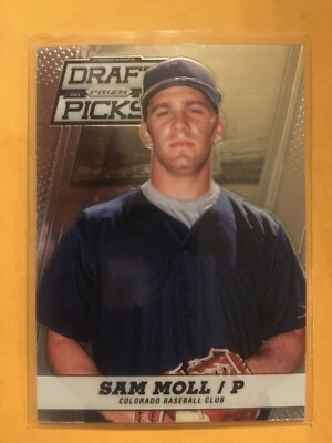 2013 Panini Prizm Perennial Draft Picks Rockies Sam Moll Rookie Card ...