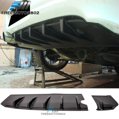Fits 02-03 Subaru Impreza WRX STi All model Rear Diffuser Splitter ...