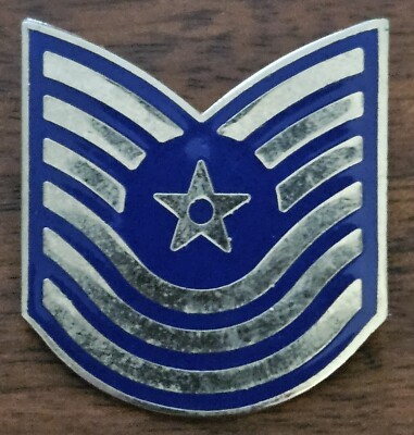 Air Force Master Sergeant Chevron Pin. 6 Stripes | eBay
