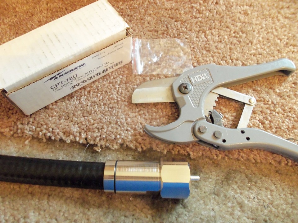 Andrew 7/8 Heliax Coax Cable Adapter Connector LDF5-50A LC-(M) Male ...