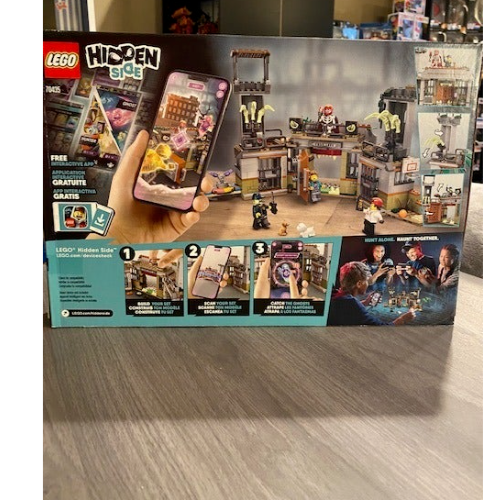 LEGO Hidden Side: Newbury Abandoned Prison (70435) Building Kit 400 Pcs ...