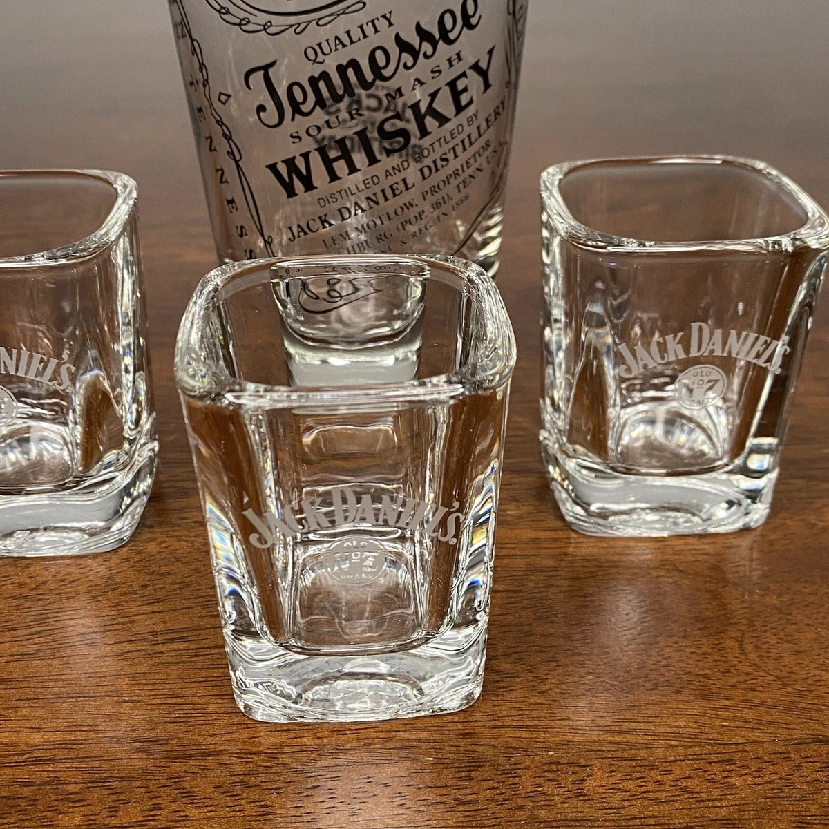 Tall Square Shot Glasses