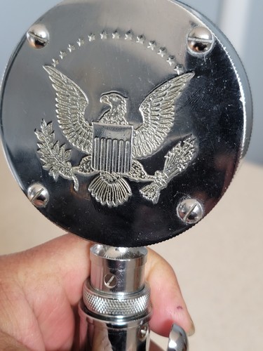 ASTATIC SILVER "K" EAGLE POWER MIC FOR GALAXY RANGER UNIDEN COBRA ...