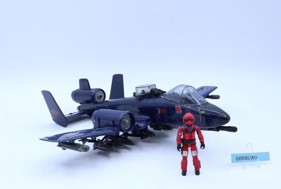 Cobra Rattler W/ Wild Weasel Complete GI Joe 1984 Hasbro Action Figure ...