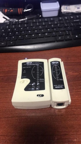 Tripp Lite Network Cable Continuity Tester for Cat5/Cat6, Phone and ...
