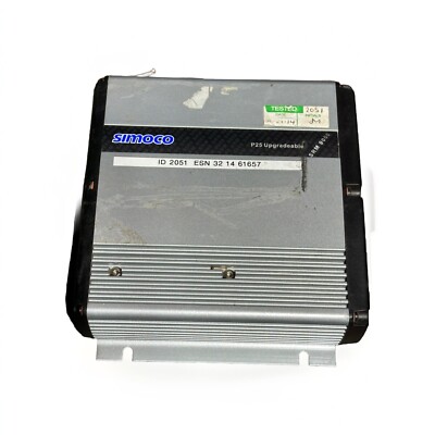 SIMOCO SRM9000 P25 UPGRADEABLE AC 25 WATT MOBILE RADIO BODY ONLY | eBay UK