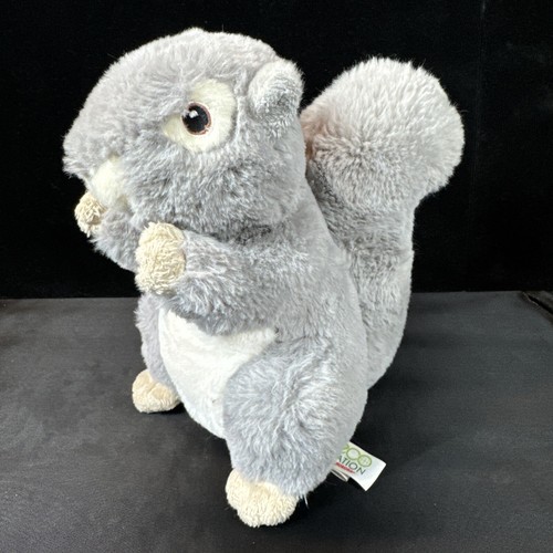 Aurora Eco Nation Gray Squirrel 9" Plush Stuffed Animal Toy Realistic ...