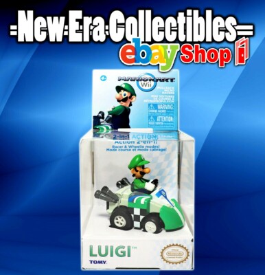 Nintendo Mario Kart Wii Pullback Micro Racer Action Luigi Mini Figure ...