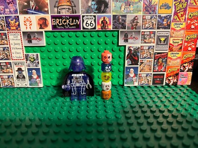 Custom Lego Brickluv Translucent Purple Doritos Darth Vader | eBay