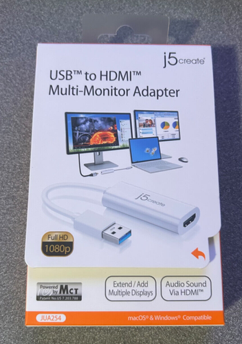 j5 create USB to HDMI Full HD 1080p Adapter Model JUA254 | eBay