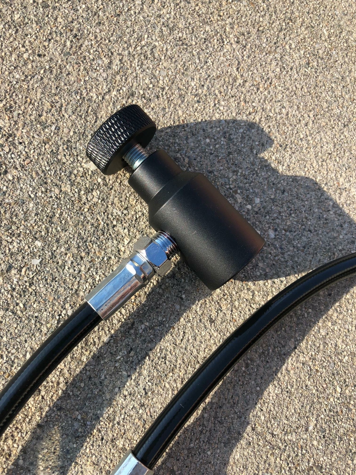 WaveToGo Paintball 35" Straight Remote Coil Air Line Hose with Quick ...