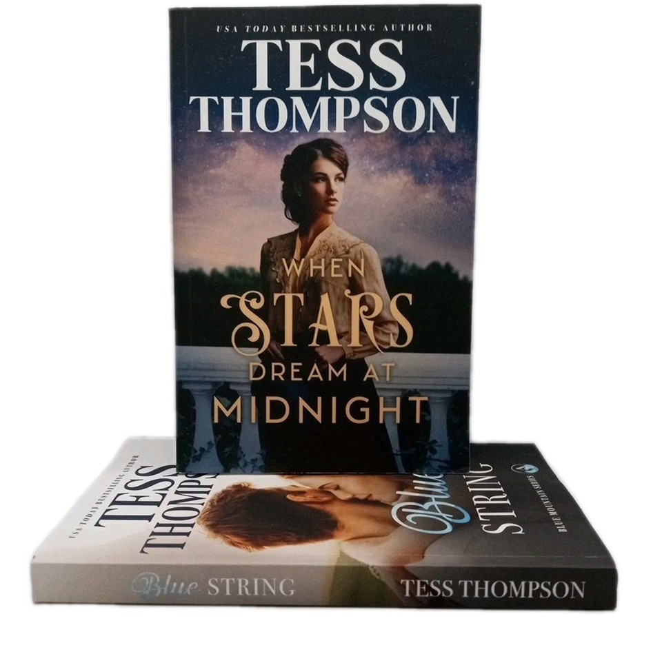 2 Book Lot Blue String & When Stars Dream at Midnight by Tess Thompson ...
