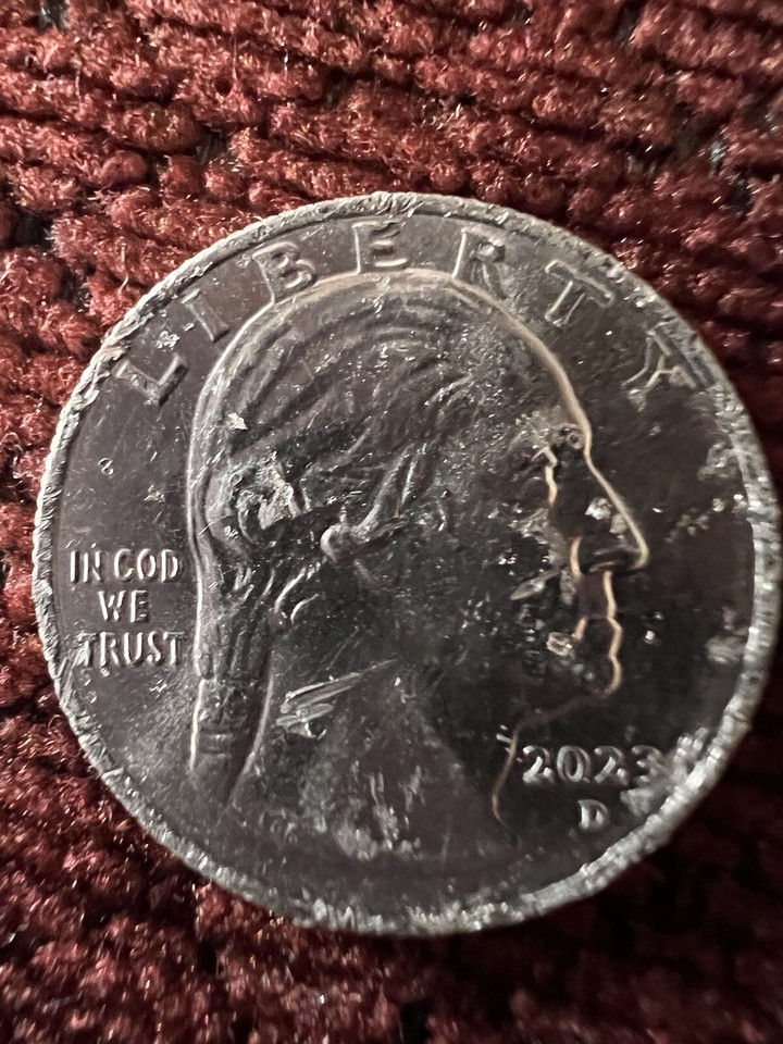 2023 Quarter Jovita Idar D “IN COD WE TRUST” Rare Find Misprint Error ...