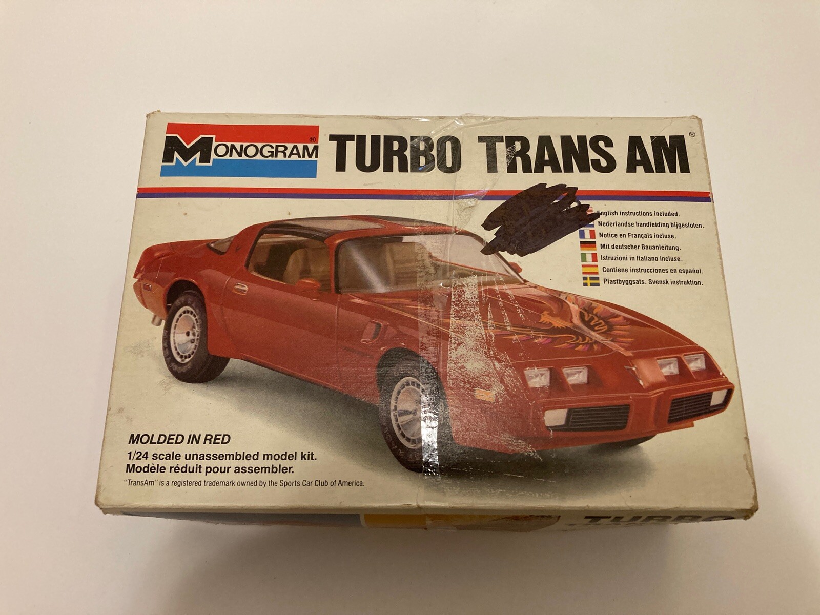 Monogram 1/24 TURBO TRANS AM Issued 1980 | eBay