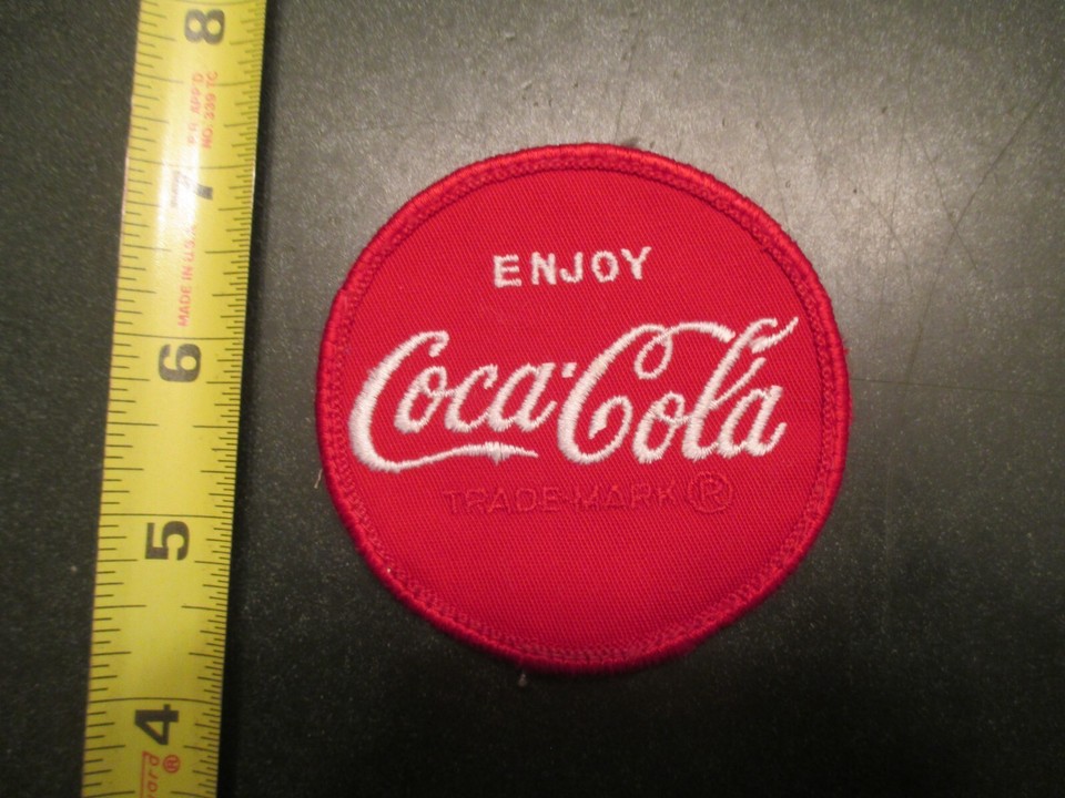 Enjoy Coca Cola Coke Soda Pop Sew On Patch | eBay
