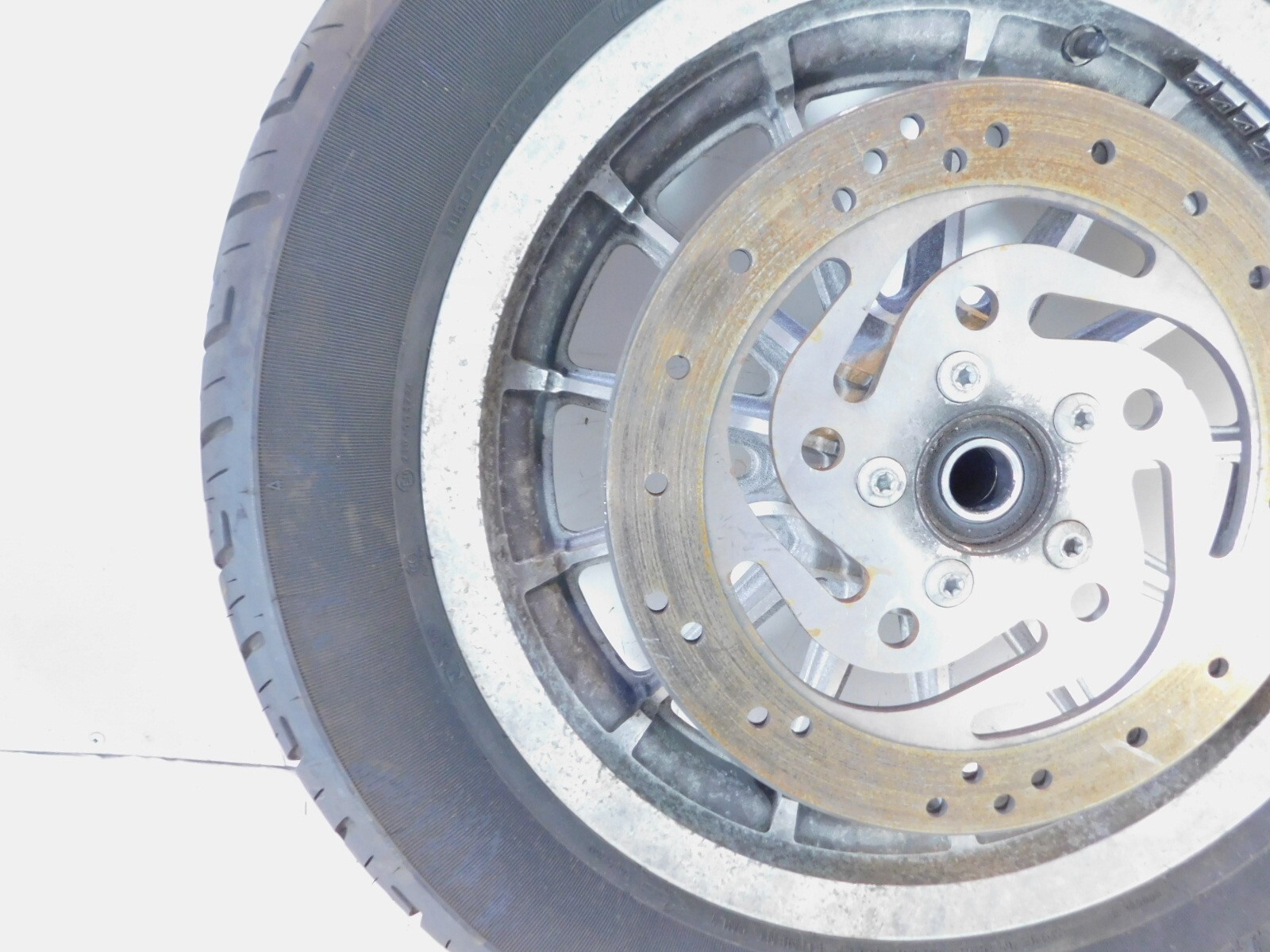 Harley Davidson Sportster 883 Low & 1200 Roadster Silver Rear Wheel Rim ...