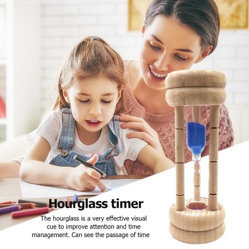 3 Minute Desktop Sand Watch Home Decoration for Children Adults (Blue ...
