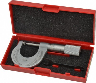 Micrometers - Starrett Screw Thread Micrometer