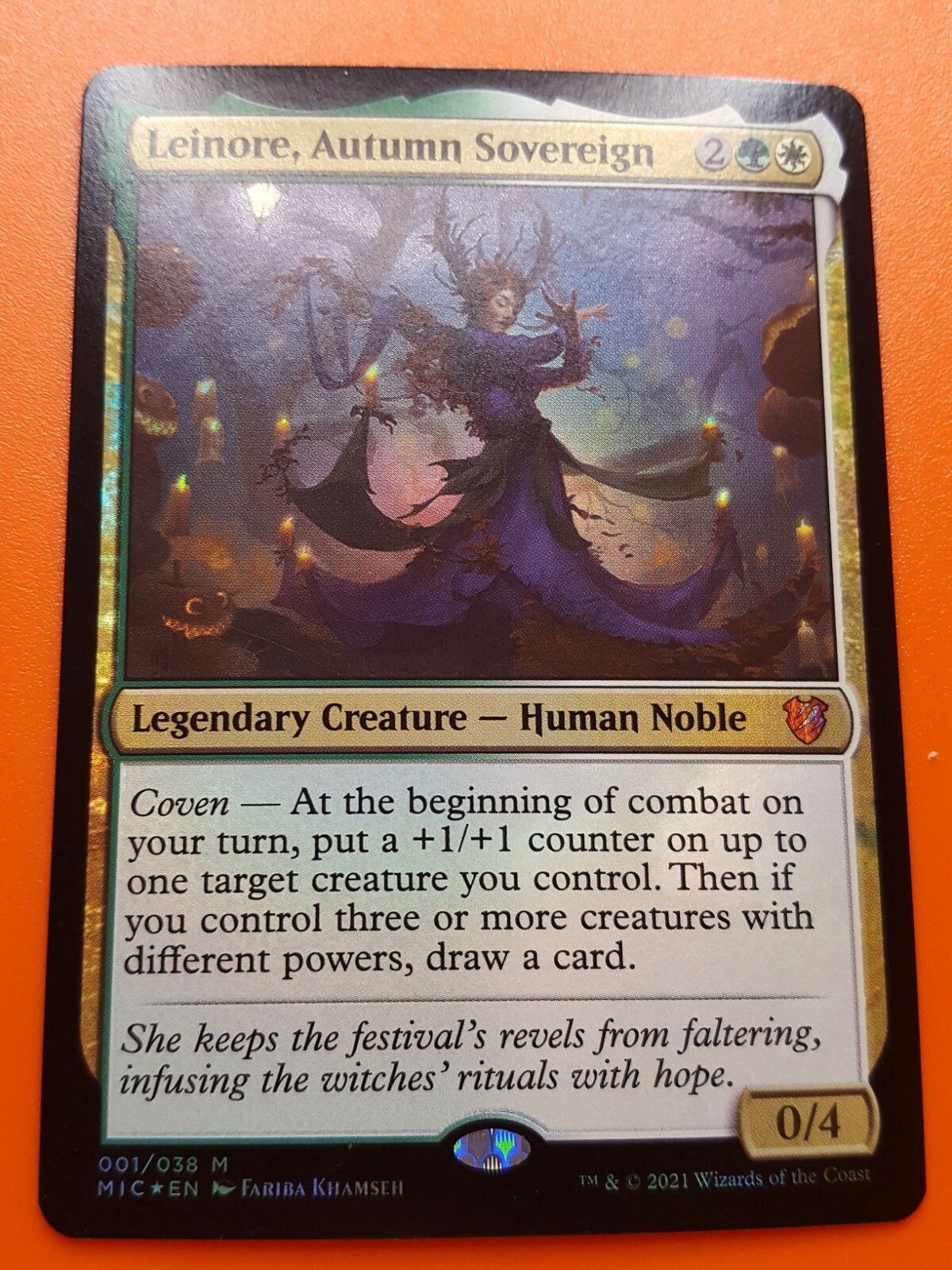 1x FOIL LEINORE, AUTUMN SOVEREIGN - MTG - Commander - NM - Magic The ...