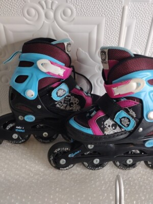 Kryptonics Sparkle Girls Inline Skates Adjustable Size 10-13 | eBay