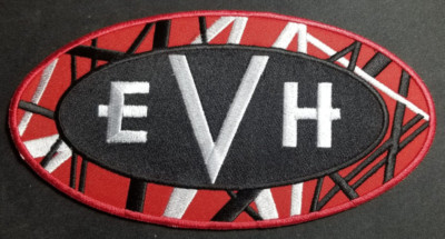 EVH Eddie Van Halen Band Embroidered Patch approx. 4x7.75 Worldwide ...