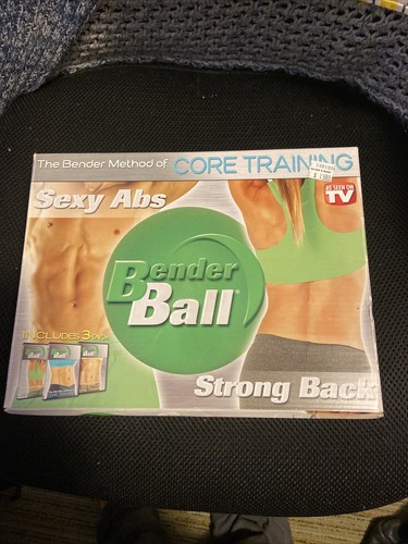 Lot of 3 Bender Ball Method Fitness DVDs w/Ball - Core Training Workout ...