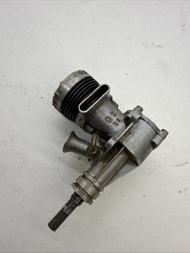 Rare 50s OS Max 29 "Twin Stack" Control Line Model Airplane Engine M8 ...