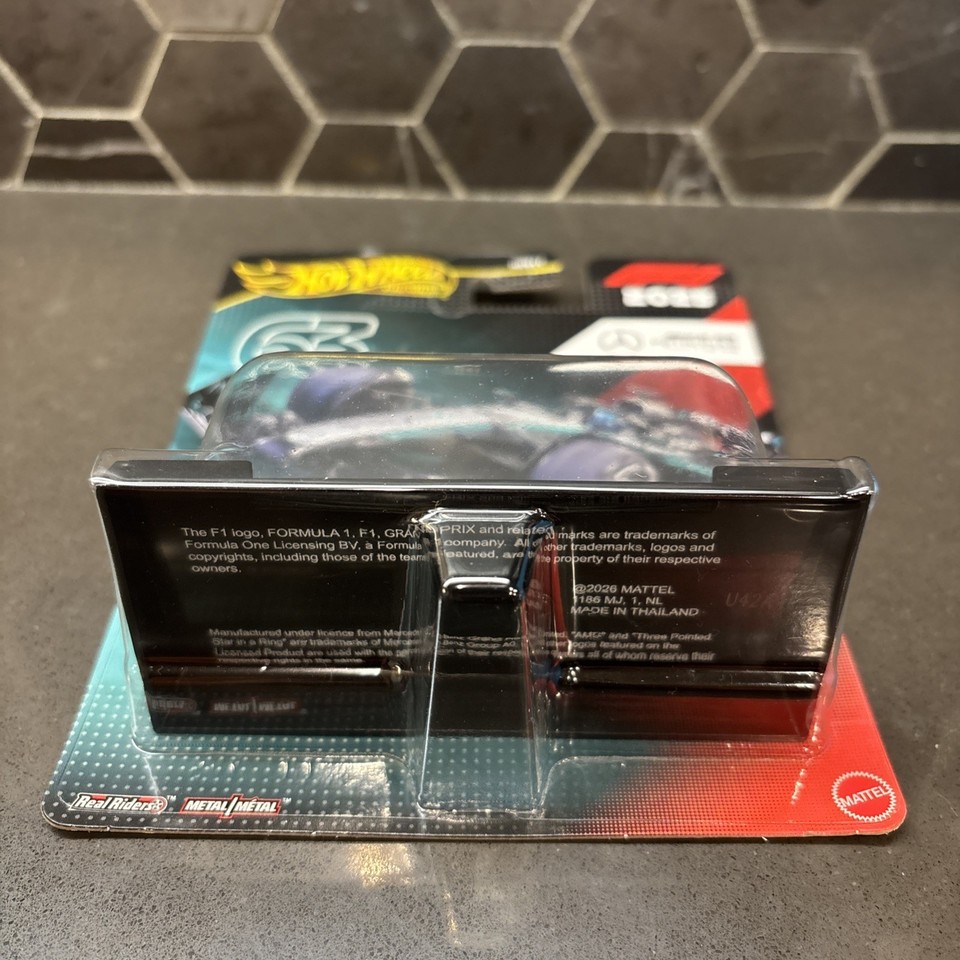 Hot Wheels Premium Team Mercedes AMG Petronas #63 Formula One New F1 ...