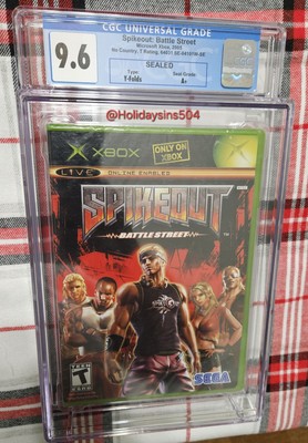 Spikeout Battle Street Xbox Sealed Cgc 9.6 A+ Spike Out 10086640311| eBay